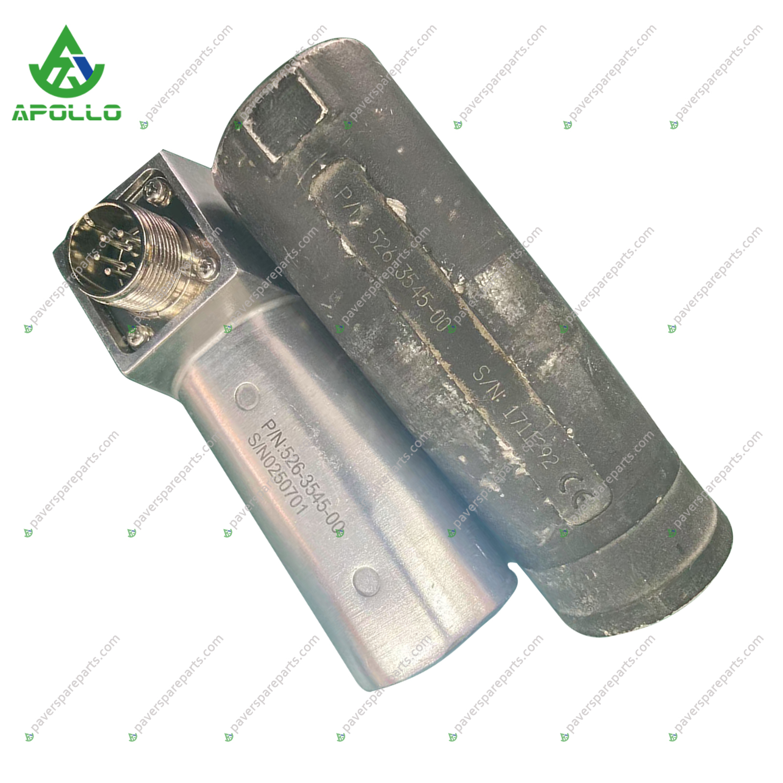 Steel Asphalt Paver Sensor 6 Pins Screw Mouth Asphalt Paver Parts CAT ...